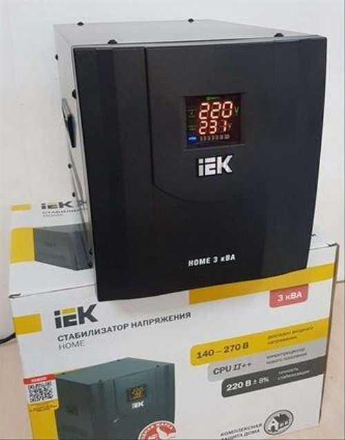 Стабилизатор напряжения IEK 3000ва