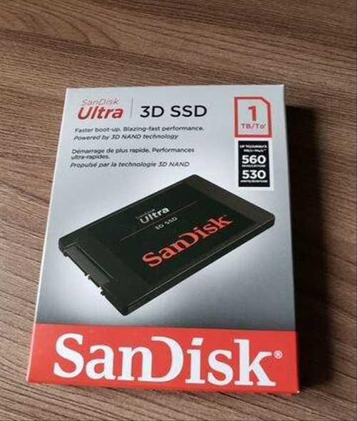 SanDisk Ultra 1Tb SSD Новый