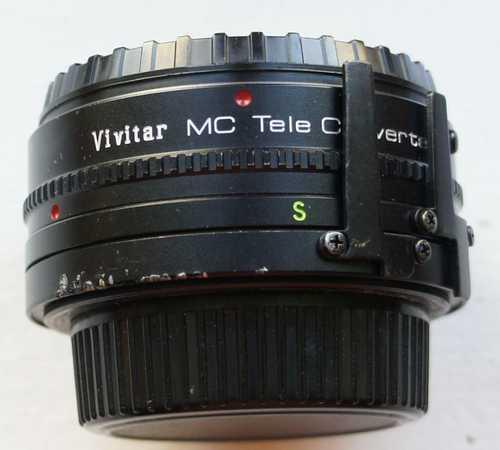 Телеконвертер Vivitar MC 2X для Minolta