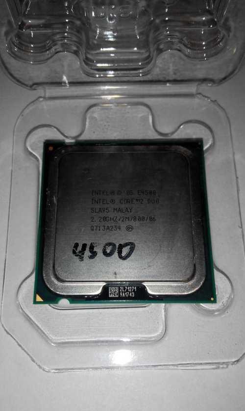 Процессор Intel core 2 Duo E4500