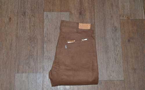 Джинсы Levis 519 W33 L34, вельвет, Made in USA