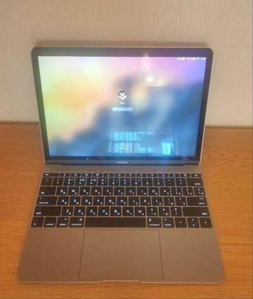 Apple MacBook 12 Space Grey 3 цикла зарядки