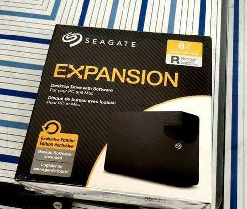 4шт 8тб seagate expansion внешний жесткий диск