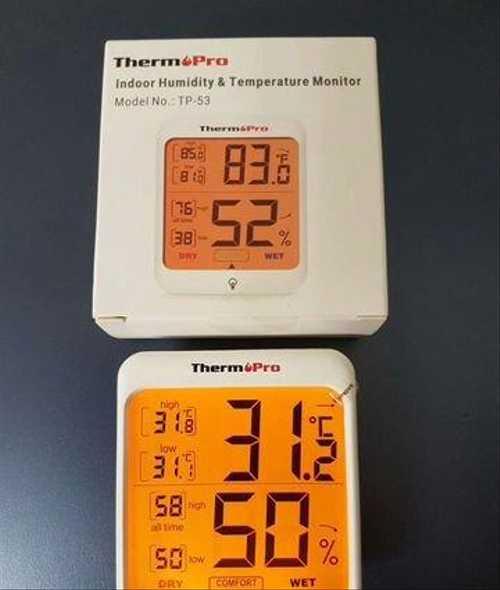 Электронный термометр гигрометр