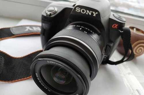 Зеркальный фотоаппарат sony Alfa a390