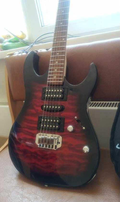 Электрогитара Ibanez GRX70QA-TRB