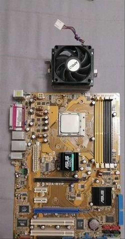 Asus M2A-MVP/AMD Athlon 64 X2 5200+/Oribi G210 512