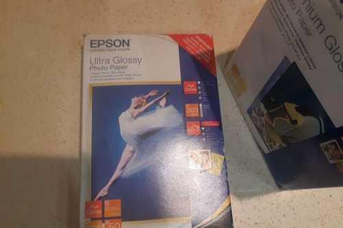 Фотобумага Epson Ultra Glossy 10x15, 50 листов