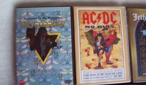 Kiss, Alice Cooper, Metallica, AC/DC, Jethro Tull