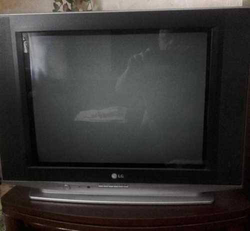 Телевизор ЭЛТ кинескопный LG 21 дюйм.Гарантия