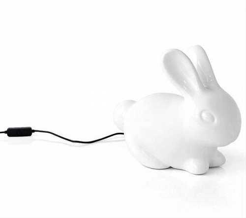 Лампа настольная Bunny Кролик от SuckUk белая