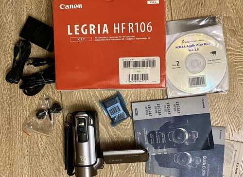 Видеокамера Canon legria HF R106