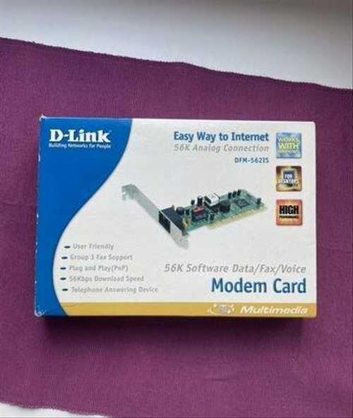 Факс - модем 56К D-Link