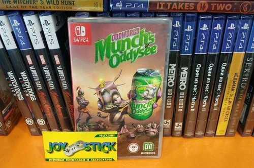 Oddworld Munch's Oddysee Switch