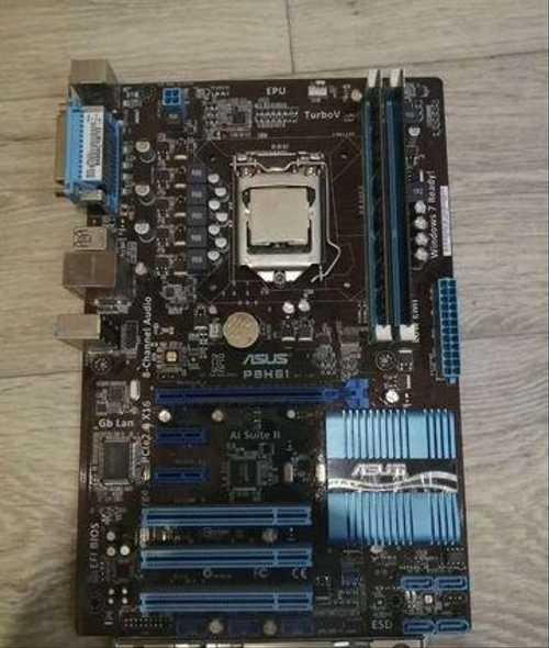 Игровая связка, i5 2400,p8h61, 12 гб ddr3