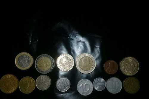 Монет начала 90 и 2000 г