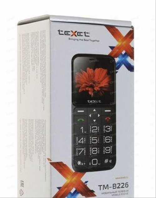 Телефон teXet TM-B226