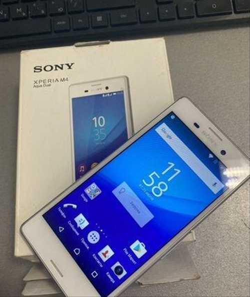 Телефон Sony E2312 Xperia M4 Aqua Dual