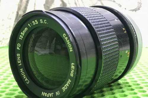 Canon Lens FD 135mm 1:3.5 S.C