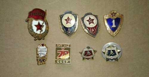 Значки армии СССР