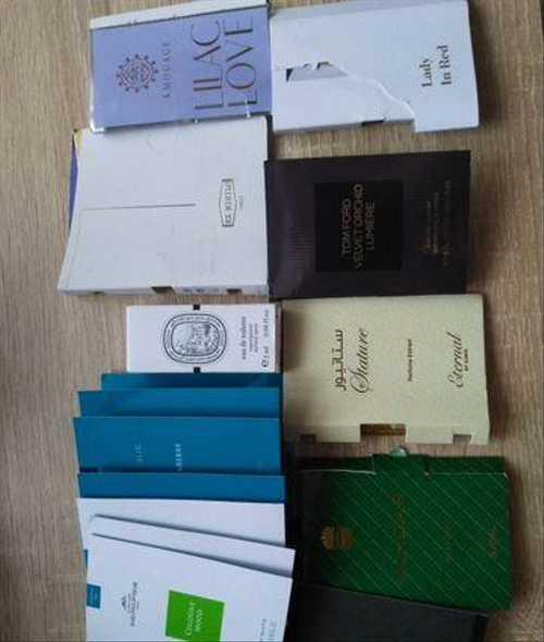 Пробники, отливанты селективной парфюмерии