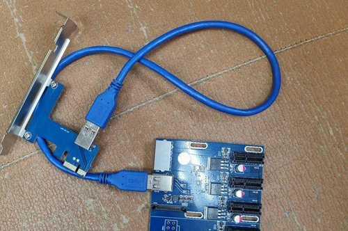 Разветвитель pci e на 4 pci e
