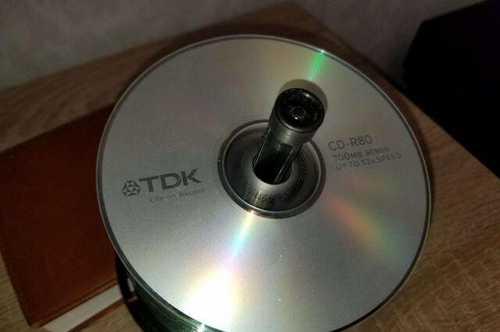 Болванка CD-R80, TDK, 700MB, 52x