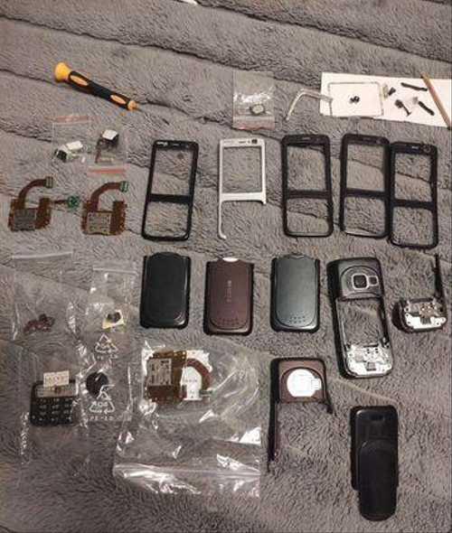 Nokia N73 и море запчастей