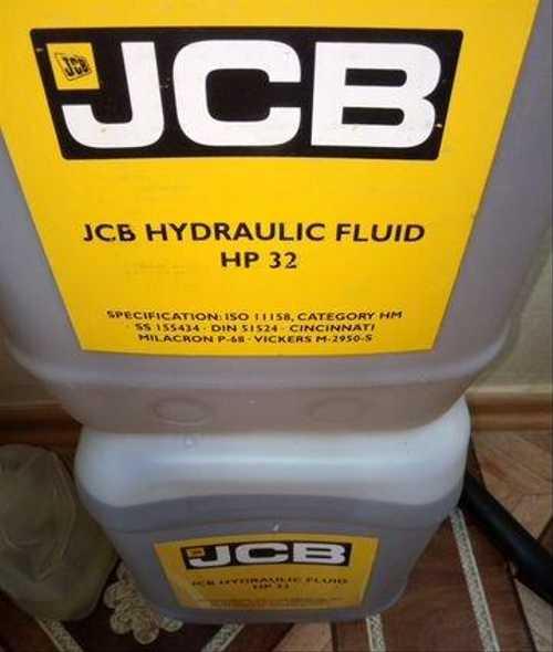 Гидравлические масла jcb. Гидравлическое масло JCB hp32.