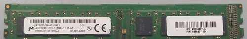 Память micron DDR3 4Gb PC3-12800 (1600)