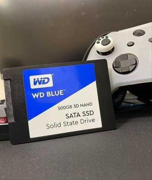 SSD накопитель WD blue 500GB