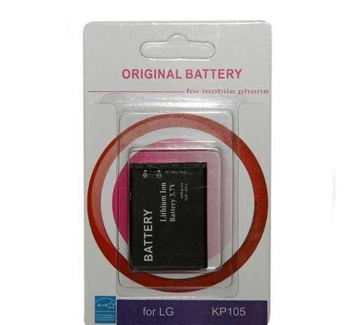 Аккумулятор на LG KP105 (LG lgip-430A) 800mAh