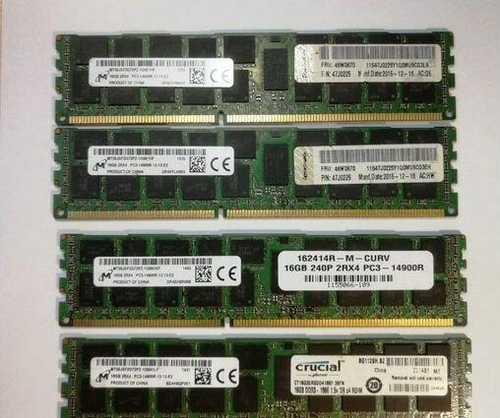 Память для серверов DDR3 16 GB PC3-14900