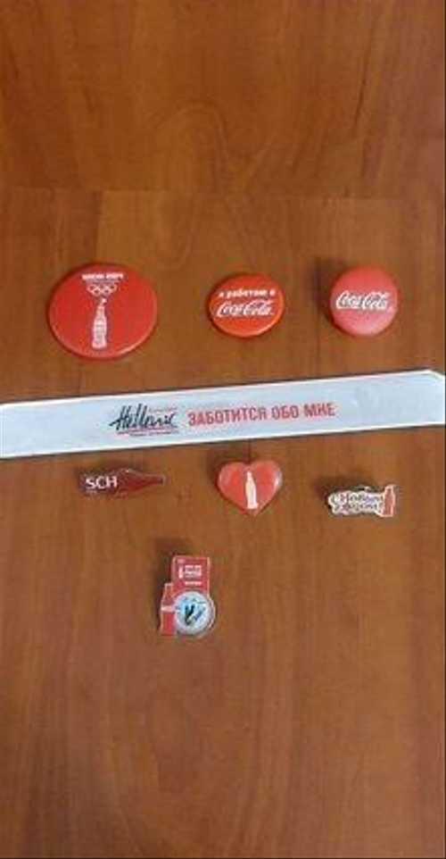 Coca cola значки