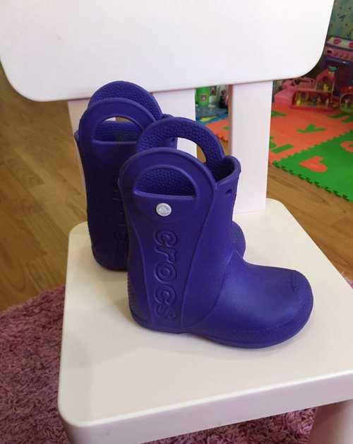 Сапожки Crocs C9