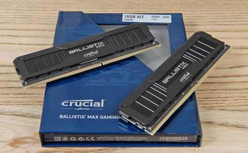 Комплект памяти Crucial Ballistix MAX 2x8Gb