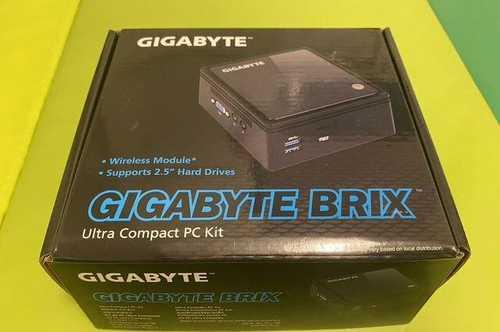 Неттоп gigabyte brix GB-bace-3160/4Gb/120Gb