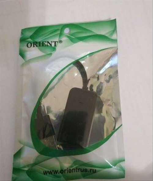 Внешняя аудиокарта USB audio Orient-AU-01S