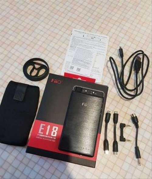 Fiio E18 Kunlun цап+Усилитель