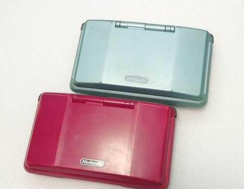 Nintendo DS, blue&red