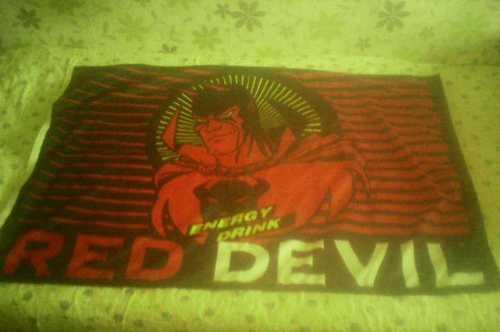 Флаг Red Devil и банер Miller