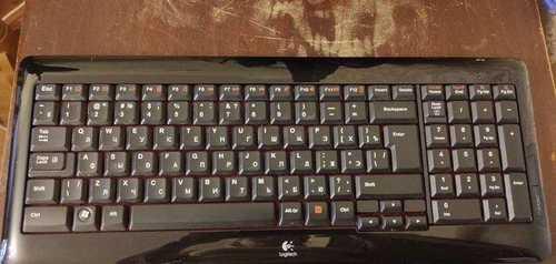 Клавиатура Logitech Wireless Keyboard K340 Black U