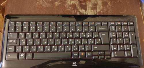 Клавиатура Logitech Wireless Keyboard K340 Black U