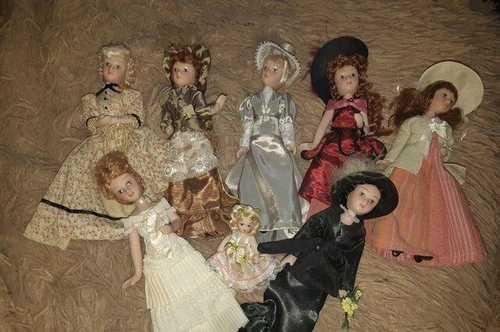 Фарфоровые куклы 7 шт