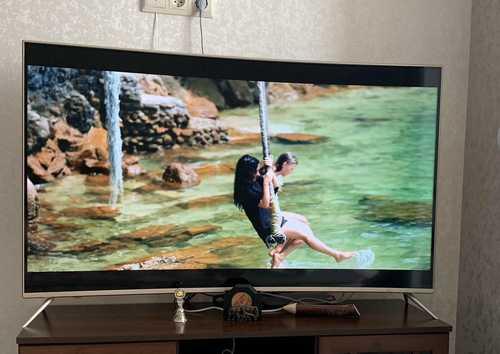 Продам LED Haier 55” изогнутый экран