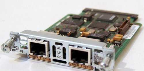 Модуль Cisco vwic2-2MFT-T1/E1 Новый