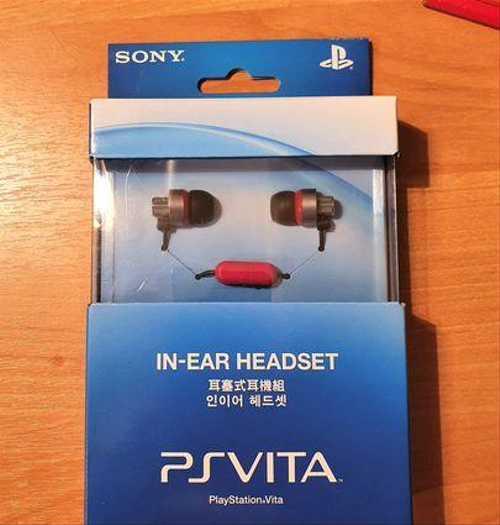 Гарнитура In-Ear Headset для Sony PSVita PCH-ZHS1G