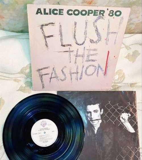 Alice Cooper Flush The Fashion 1980 Пластинка Lp