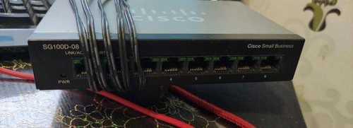 Коммутатор Cisco SG100D-08 v2
