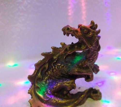 Статуэтка бронзовая дракон